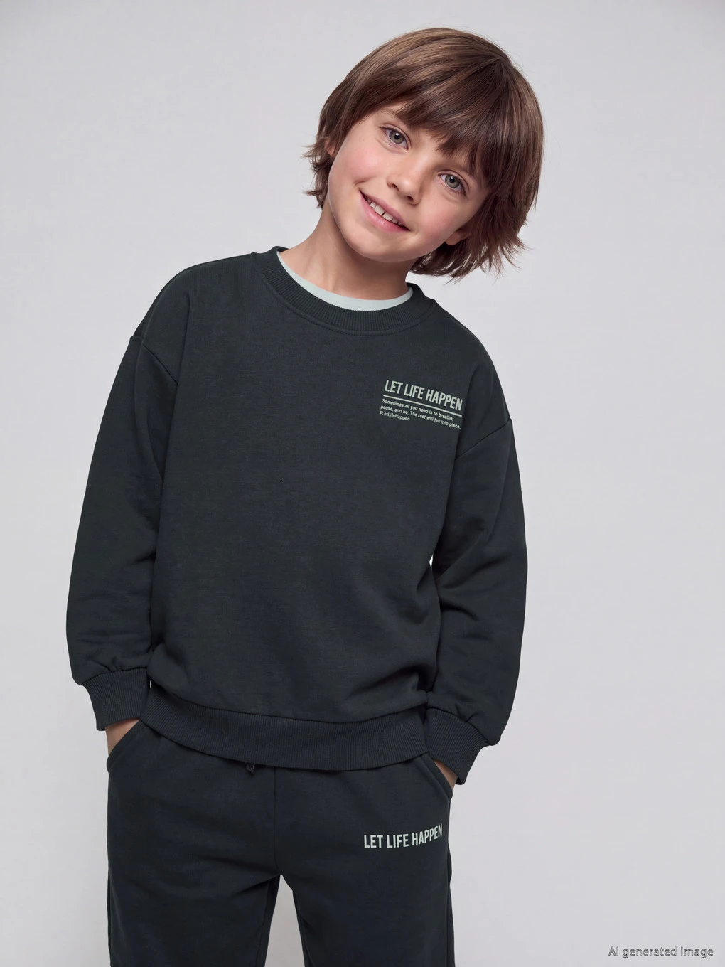 LCW Kids Štampani Dečiji Komplet