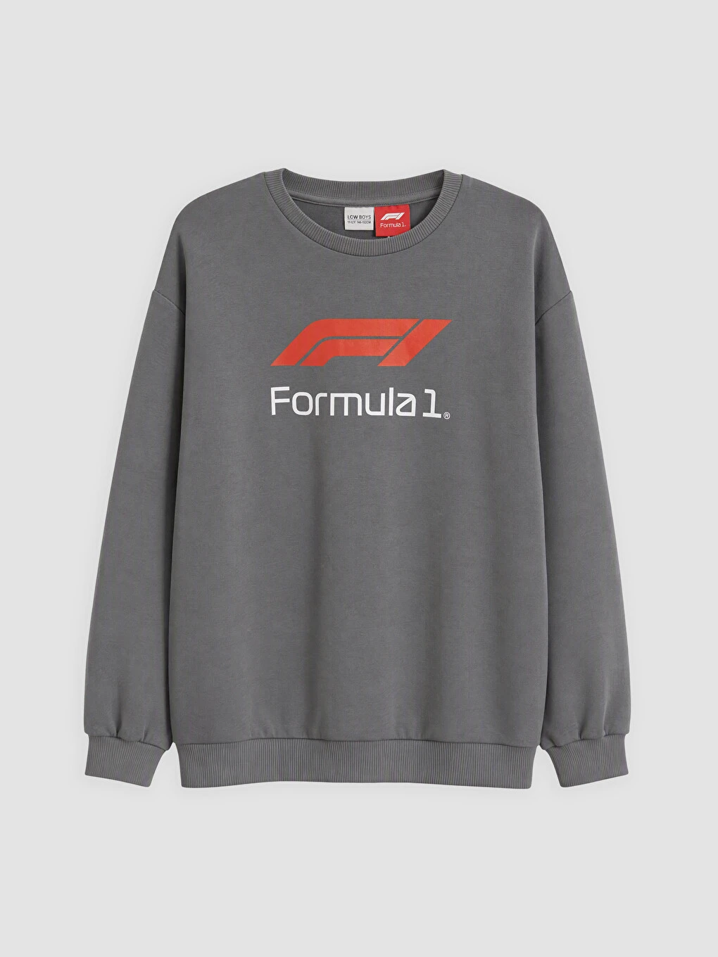 LCW Kids Formula 1 Štampana Dečja Dukserica Sa Mekim Dodirom