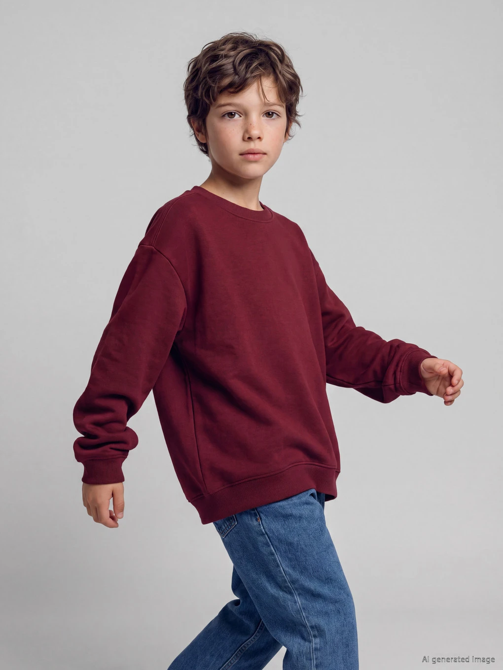 LCW Kids Debela Dukserica Za Dečake Sa Okruglim Izrezom