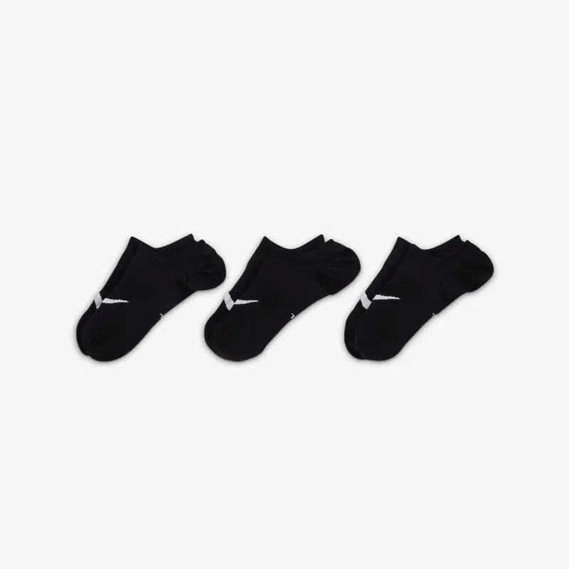 Nike Ženske čarape Everyday Lus Ltwt SX5277-011, 3 para, Crne