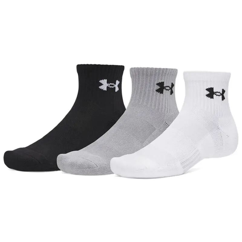 Under Armour Čarape Performance Cotton 3P QTR, 3 Komada, Šarene