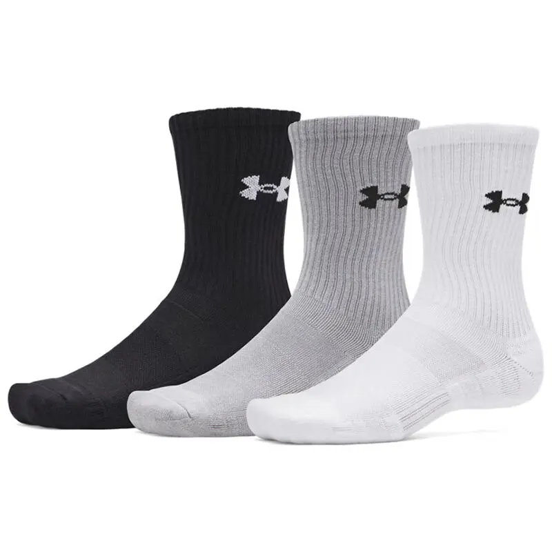 Under Armour Čarape Performance Cotton 3P CRW, 3 Komada,Šarene