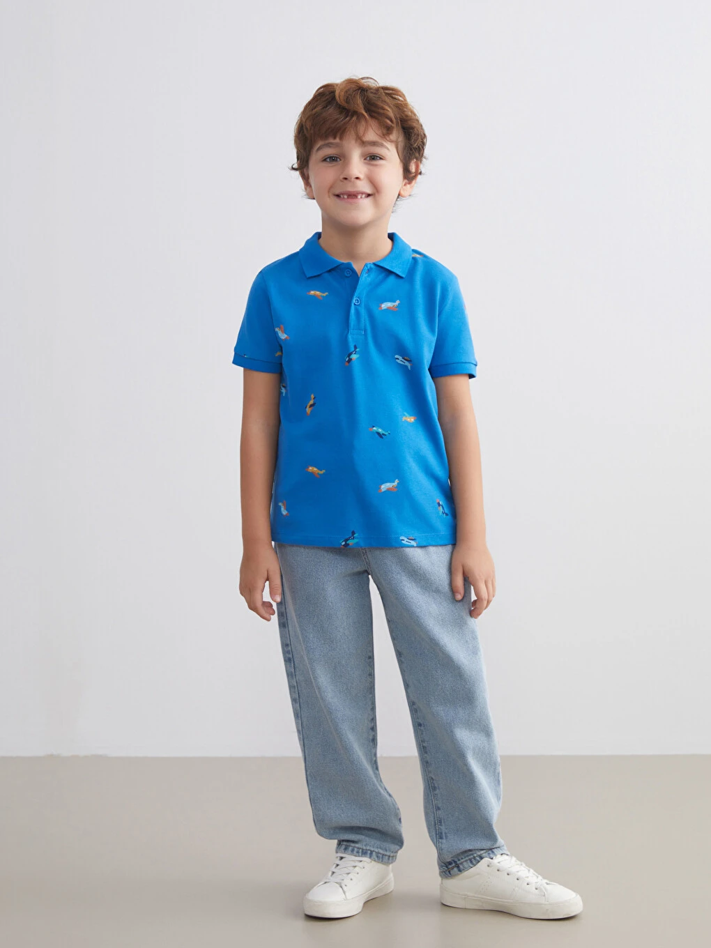 LCW Kids Majica Sa Rolkom I Štampom Za Dečake