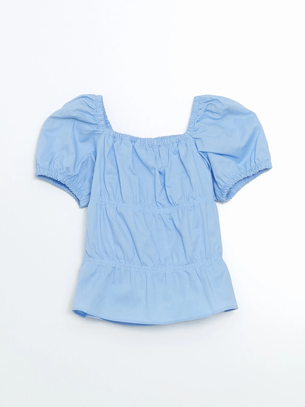 LCW Kids Komplet Bluza I Šorts Za Devojčice Od Mešavine Pamuka