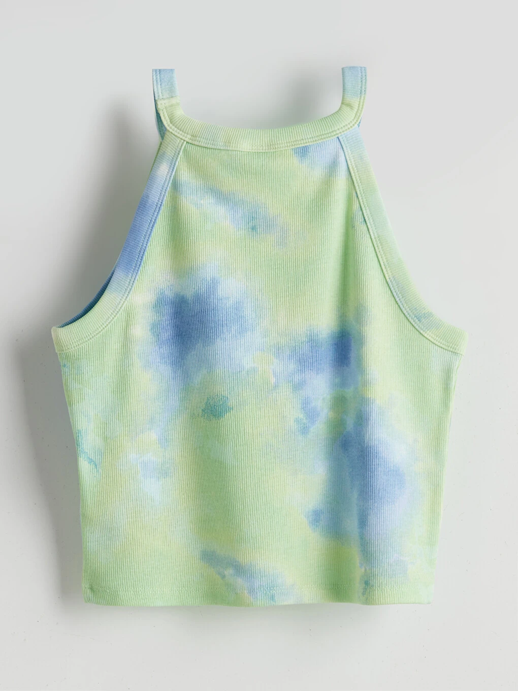 LCW Kids Halter Kragna Batik Uzorak Top Majica Za Devojčice