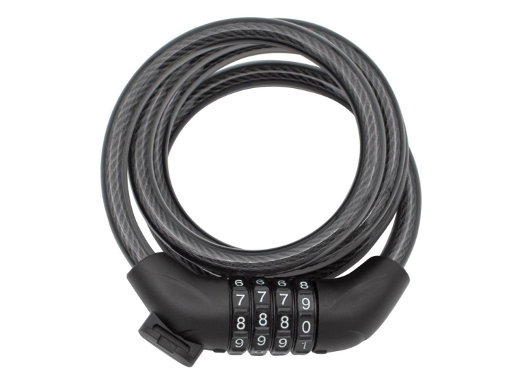 Brava sajla na šifru 4 broja crna 10x1200 mm sa držačem 3121100ID: EK000702349