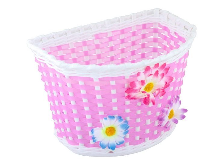 Prednja korpica pvc pletena za dečije bicikle roza 3197116ID: EK000702946
