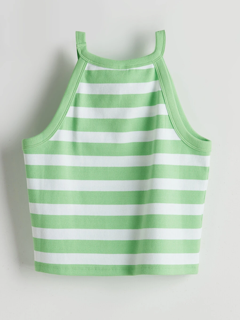 LCW Kids Top Majica Za Devojčice Sa Prugama I Halter Kragnom