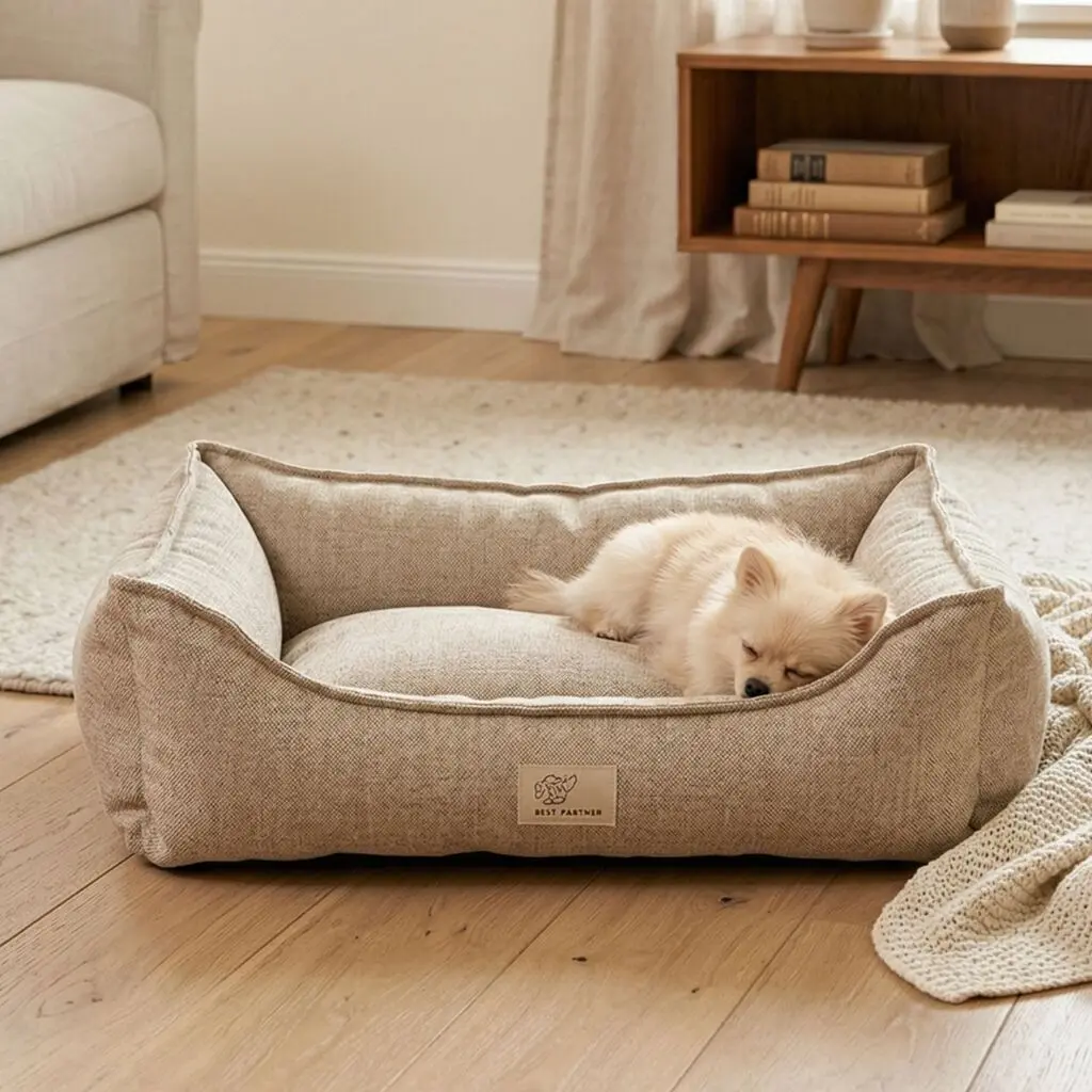 Paws & Whiskers Krevet za kućne ljubimce, Bež