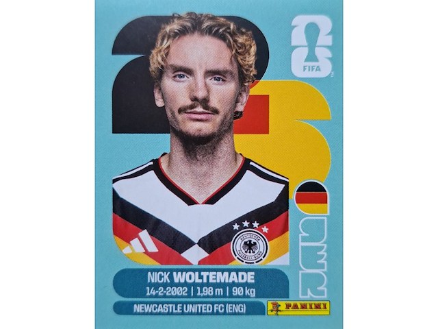FIFA World Cup 2026 GER20 Nick Woltemade