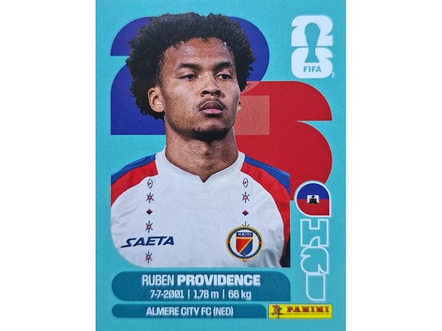 FIFA World Cup 2026 HAI17 Ruben Providence