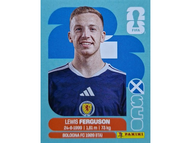 FIFA World Cup 2026 SCO14 Lewis Ferguson