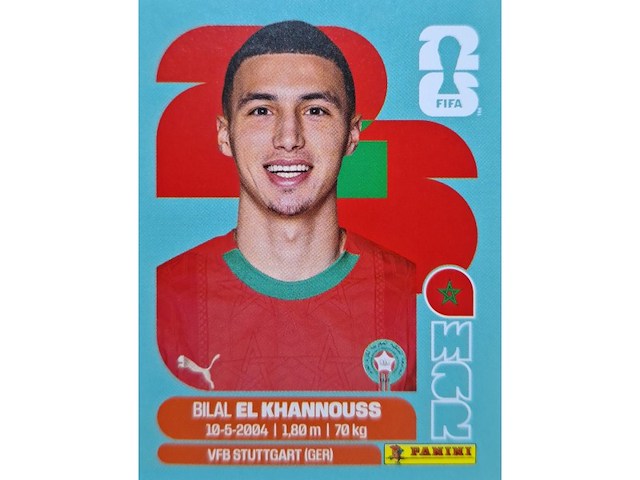 FIFA World Cup 2026 MAR14 Bilal El Khannouss