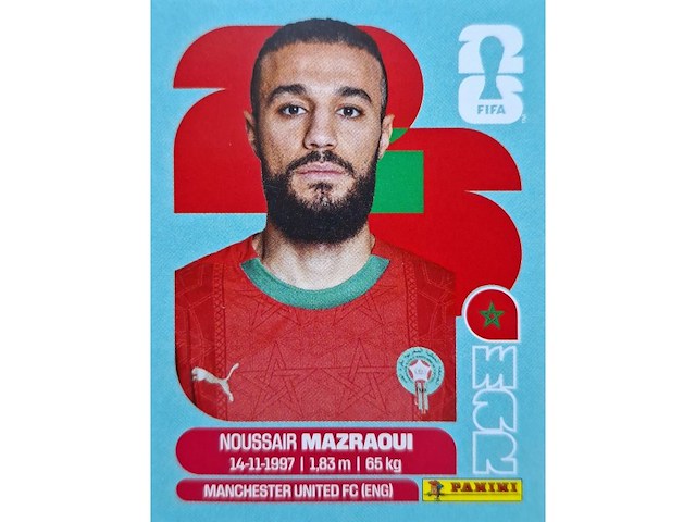 FIFA World Cup 2026 MAR5 Noussair Mazraoui