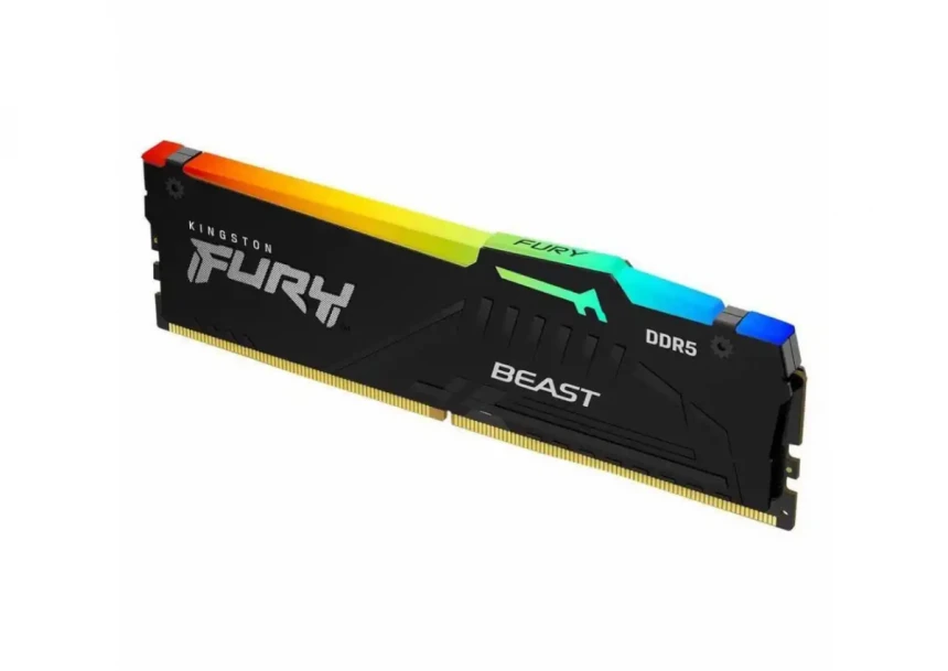 Memorija DDR5 32GB 5600MHz Kingston Fury Beast RGB KF556C36BBEA-32