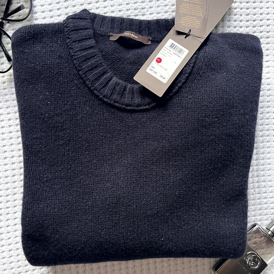 WINDSOR ORIGINAL NOV muski deblji kasmir dzemper S