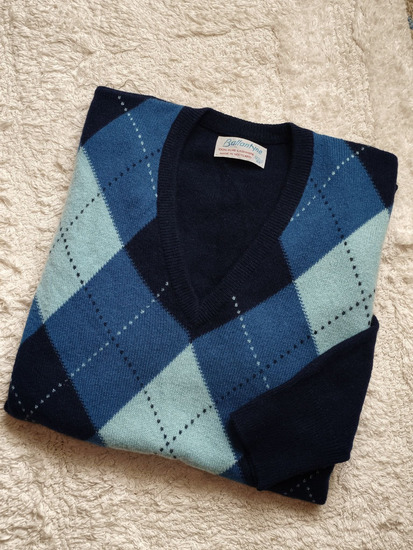 Ballantyne Argyle 100% Cashmere Made in Scotland