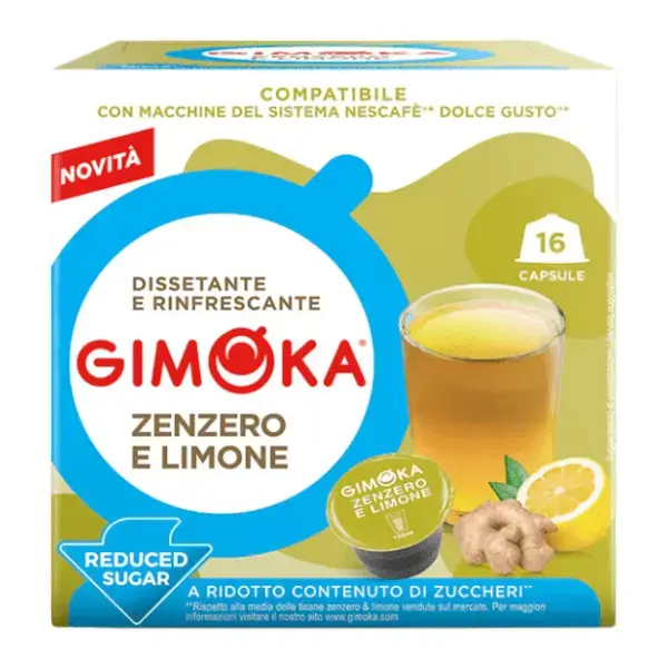 Gimoka Kapsule za Dolce Gusto Tisana, Đumbir-Limun