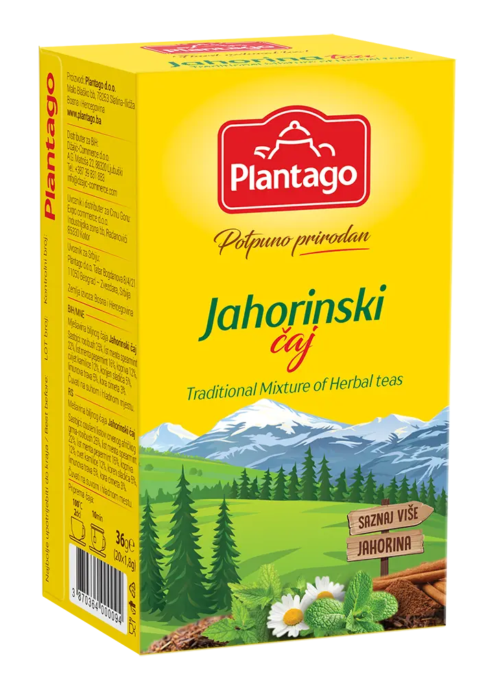 Plantago Čaj Jahorinski, 36g