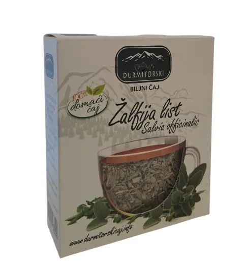 Durmitorski čaj Žalfija list, Rinfuz, 40g