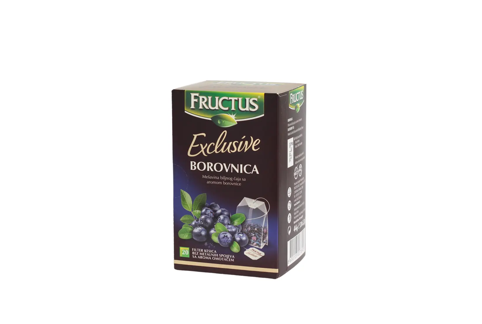 FRUCTUS Čaj od borovnice 44g, 20x2.2g