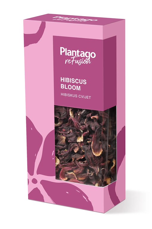 Plantago Čaj Hibiscus Bloom, ReFusion, 50g