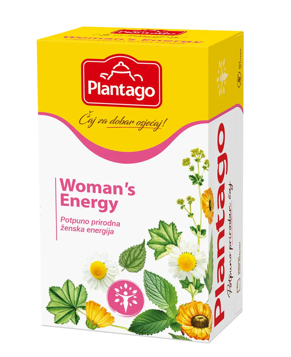 Plantago Čaj Woman's Energy, 36g