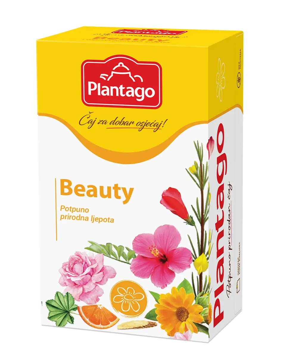 Plantago Čaj Beauty, 36g