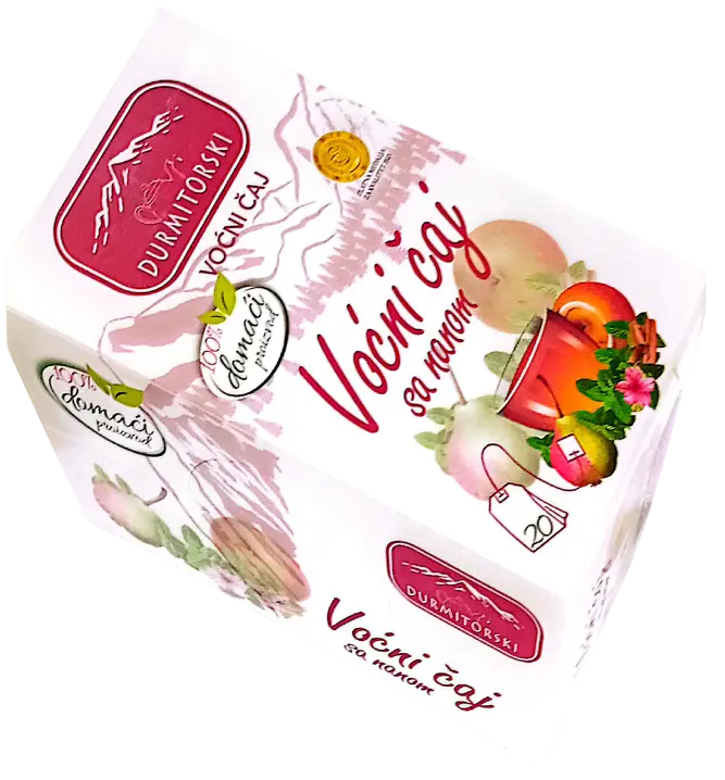 Durmitorski Voćni čaj sa nanom, 40g