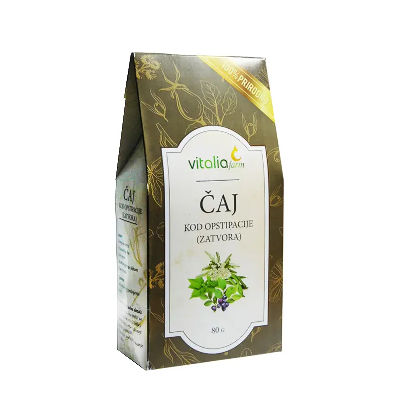 VITALIA FARM Čajna mešavina kod neredovnog pražnjenja creva 80g 115229.0