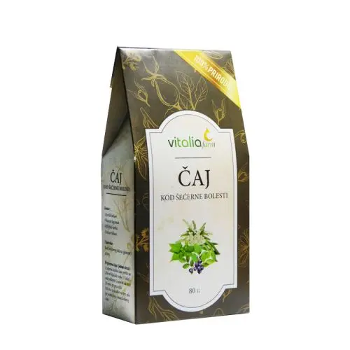 VITALIA FARM Čajna mešavina kod šećerne bolesti 80 g 115220.0