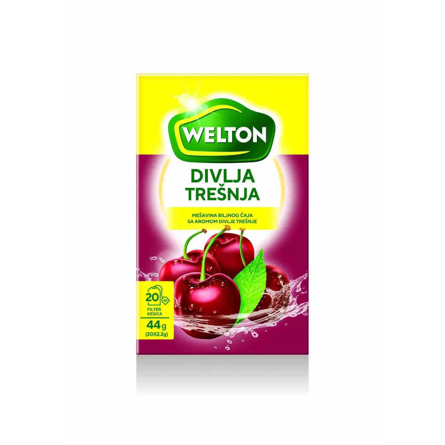 Welton Čaj Divlja trešnja, 44g