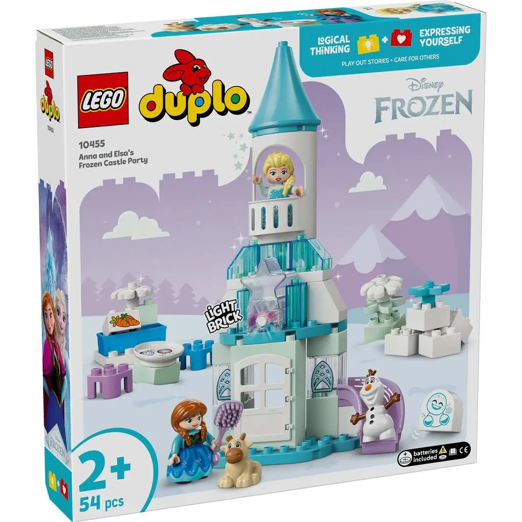 LEGO Duplo Anina i Elsina žurka u zaleđenom dvorcu 10455, Uzrast 2+