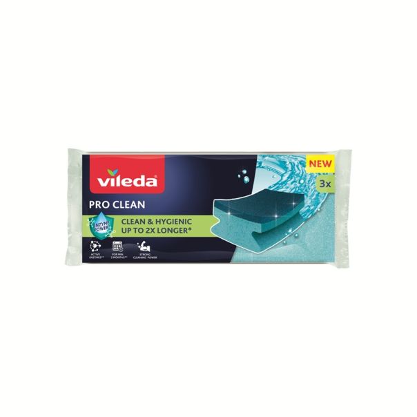 VILEDA Pro Clean Sunđer 3/1
