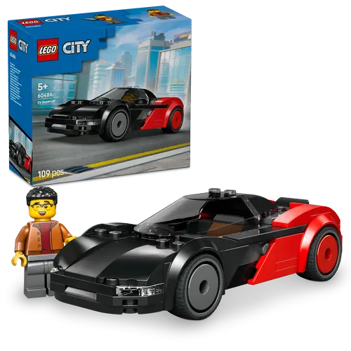LEGO City EV superautomobil 60486, Uzrast 5+