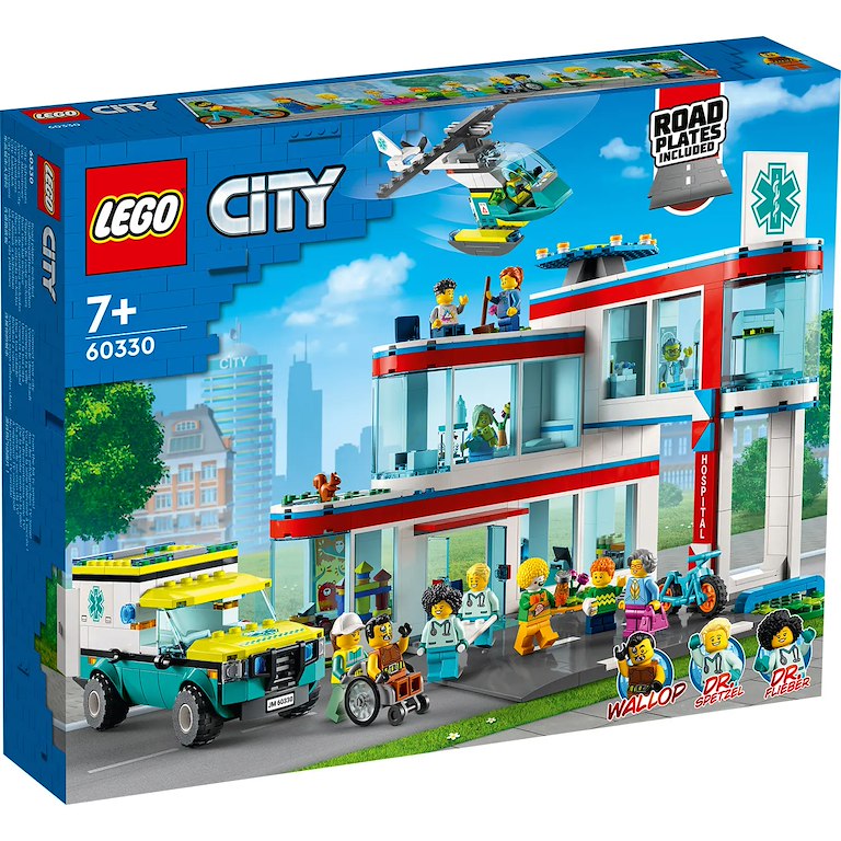 LEGO City Bolnica 60330, Uzrast 7+