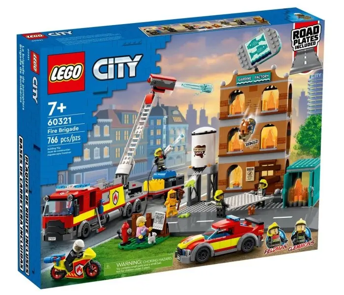 LEGO City Vatrogasna brigada 60321, Uzrast 7+