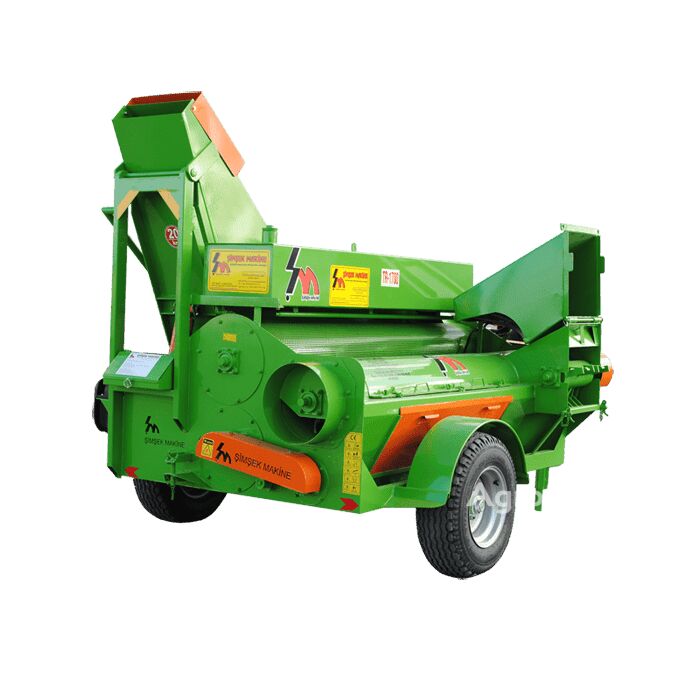 Novi Şimşek Makina Kombain dlia zbyrannia harbuzovoho nasinnia Simsek TR-1700 (2026) kombajn za bundeve
