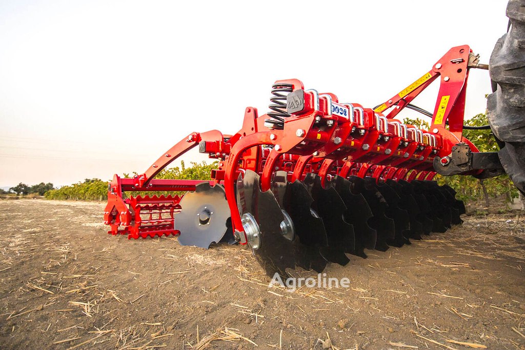 Nova Ünlü Diskova borona UNLU Armoni 275, disk 510 mm, pryama rama (2026) tanjirača