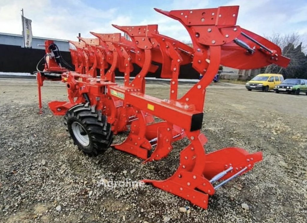 Novi Ünlü Pluh mekhanichnyi oborotnyi Unlu 5+1 On Land (140kh140) vidval 16" reverzibilni plug