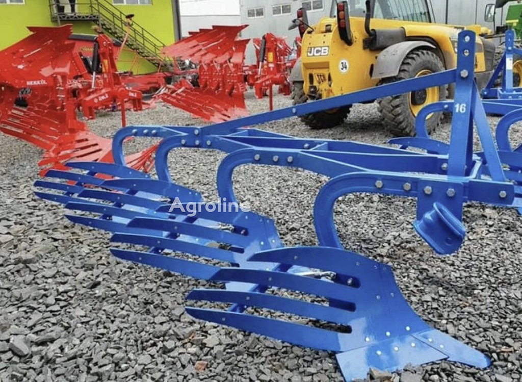 Novi Ünlü Pluh ekstsentrychnyi UNLU 4 KORPUSA 14” pir'ievyi vidval reverzibilni plug