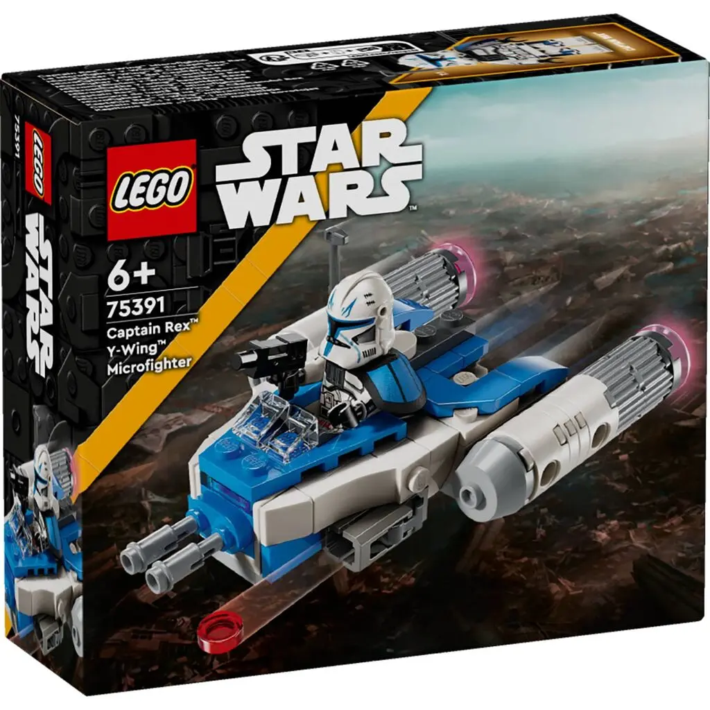 LEGO Star Wars Y-wing mikroborac kapetana Reksa 75391, Uzrast 6+