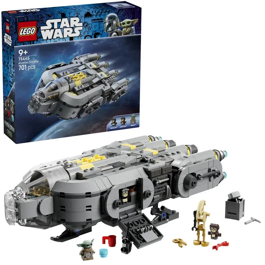 LEGO Star Wars Svemirski brod Anzelana 75445, Uzrast 9+