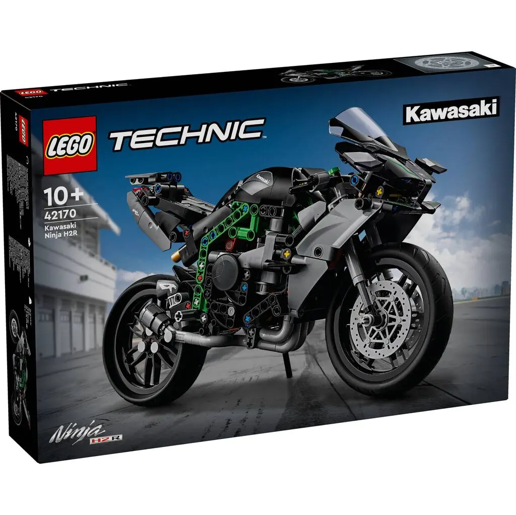 LEGO Technic Kawasaki Ninja H2R motor 42170, Uzrast 10+