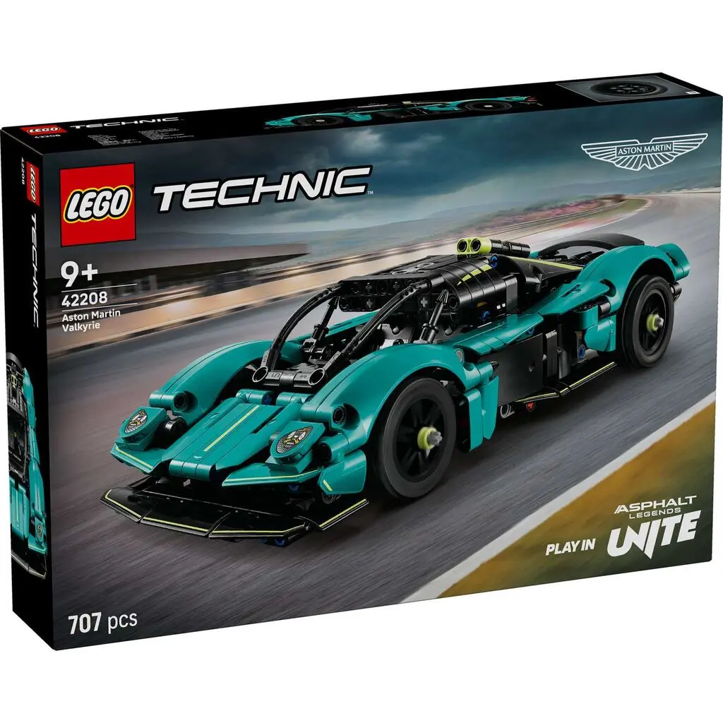 LEGO Technic Aston Martin Valkyrie 42208, Uzrast 9+