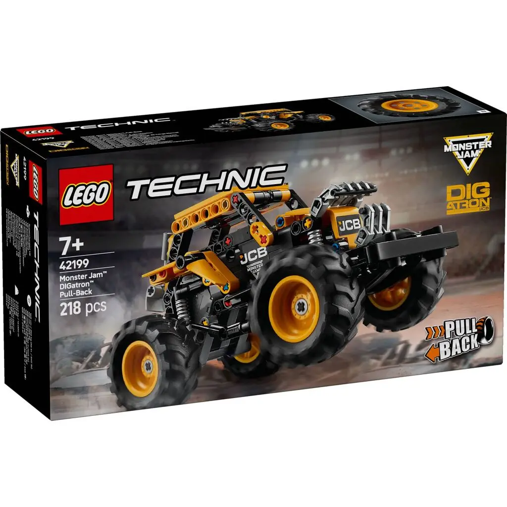 LEGO Technic Monster Jam DIGatron vozilo na povlačenje 42199, Uzrast 7+