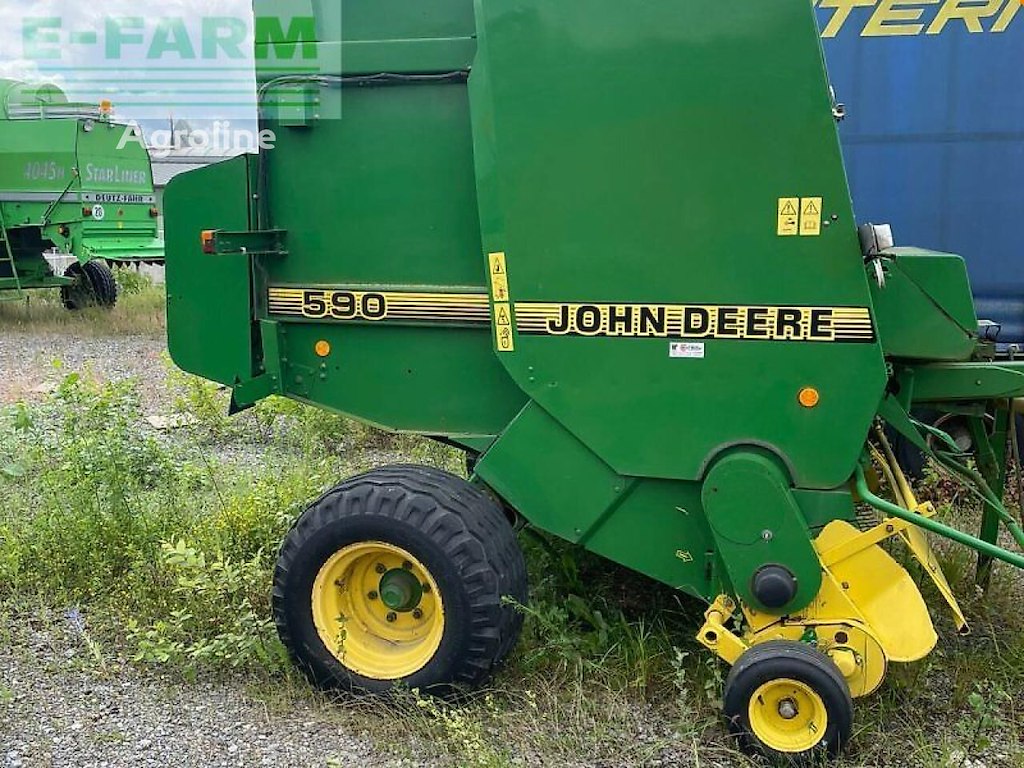 John Deere 590 balirka za okrugle bale