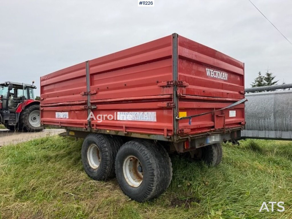 Weckman WS 120 traktorska prikolica
