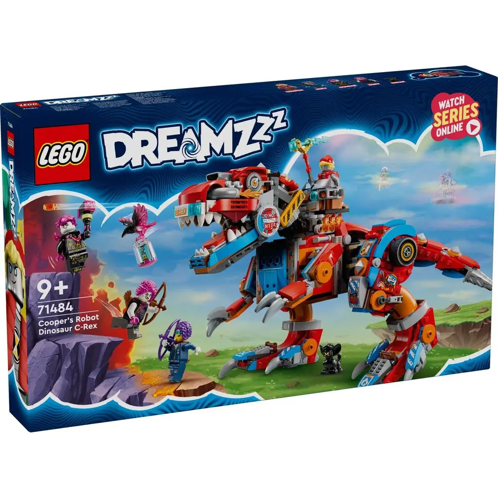 LEGO DREAMZzz Kuperov robotski dinosaurus K-reks 71484, Uzrast 9+