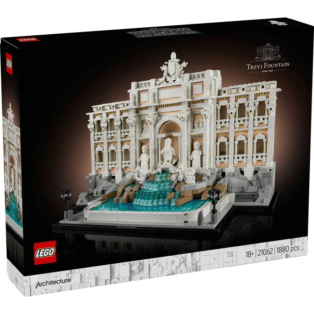 LEGO Architecture Fontana di Trevi 21062, Uzrast 18+